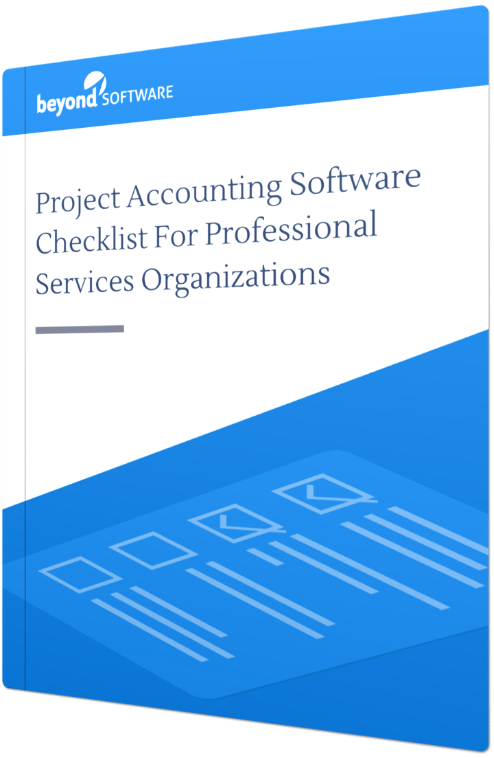 Project Accounting Software Checklist - Get the Guide